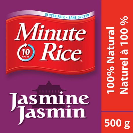 Minute Rice® Jasmine Rice , 500g | Walmart Canada