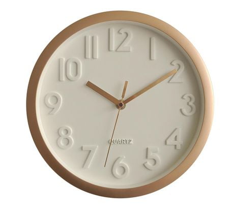 Click here for Homeaccent White Dial Plastic Wall Clock 10 White... prices