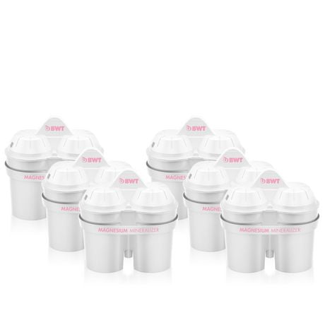 BWT Magnesium Water Filters, 814596 - 5 Pack Plus 1 Bonus Filter ...