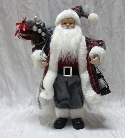 Holiday Time Packaging Standing Santa | Walmart Canada