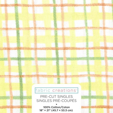Click here for Fabric Creations White With Yellow  Red And Green... prices