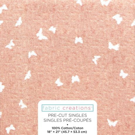 Click here for Fabric Creations Light Pink With Small White Butte... prices