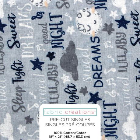 Click here for Fabric Creations Grey With Denim And Grey Bedtime... prices