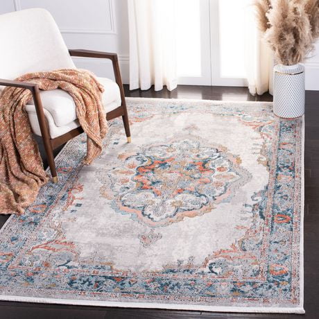 SAFAVIEH Shivan Paisley Traditional Floral Area Rug | Walmart Canada