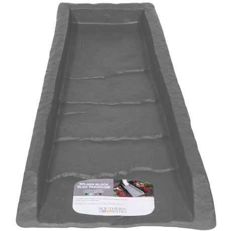Ames 24001 Plastic Splash-Block, Slate Grey | Walmart Canada