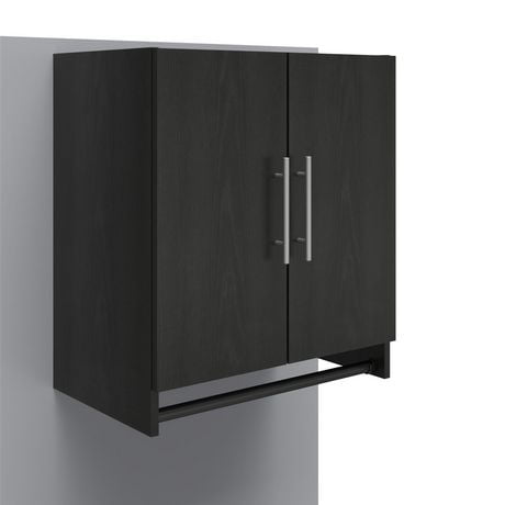 Systembuild Evolution Camberly 2 Door Wall Cabinet with Hanging Rod ...