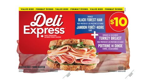 Deli Express Black Forest Ham and Smoked Turkey | Walmart Canada