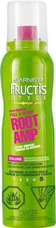 Garnier Fructis Full & Plush Root Amp Volume Spray Mouse - Walmart.ca