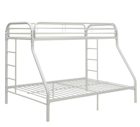 Click here for Acme Tritan Twin Xl Over Queen Bunk Bed In White W... prices