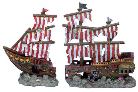 Click here for Penn-Plax Large Pirate Ship Multi prices