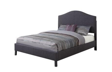Click here for Acme Clyde Eastern King Bed In Gray Linen Gray Kin... prices