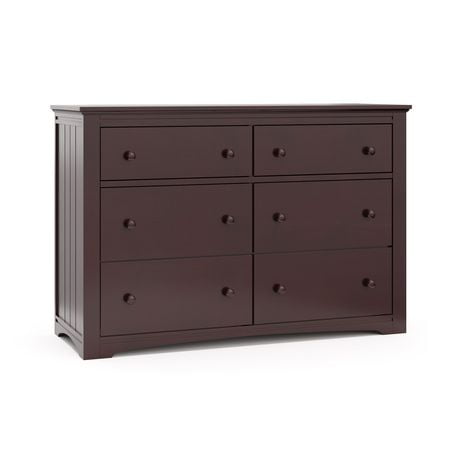 Click here for Graco Hadley 6-Drawer Double Dresser Espresso prices