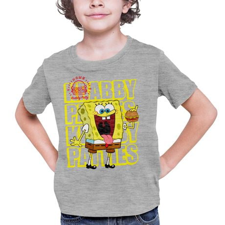 Sponge Bob Boy's Short Sleeve crew neck T-shirt | Walmart Canada