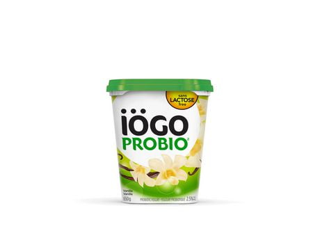 iÖGO Probio 2.5% M.F. Lactose Free Vanilla Probiotic Yogurt - Walmart.ca