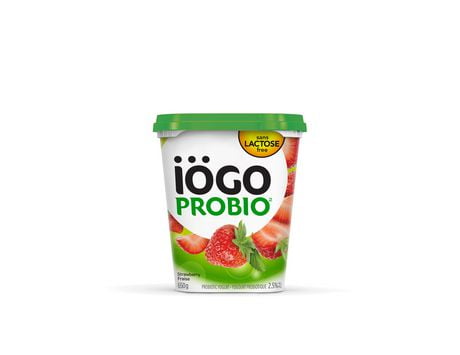 iÖGO Probio 2.5% M.F. Lactose Free Strawberry Probiotic Yogurt - Walmart.ca