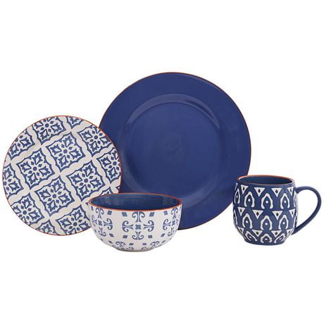 SPIREA DINNERWARE SET 16PC | Walmart Canada