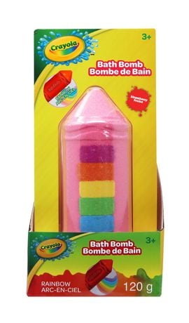 Crayola Rainbow Bath Bomb, Crayola bath time fun! - Walmart.ca
