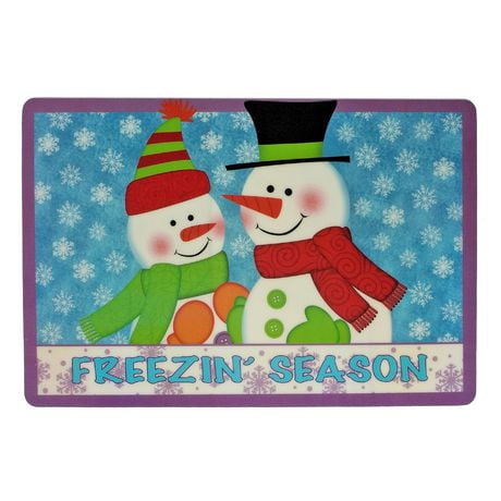 Eva Placemat (Double Snowman) (12 X 18) - Set of 12 - Walmart.ca