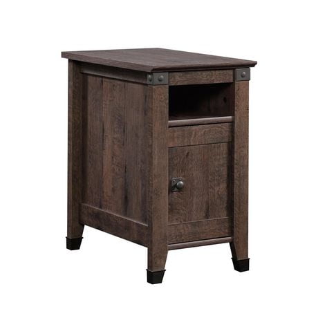 Sauder® Carson Forge Collection Side Table, Coffee Oak, 420422 ...