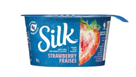 SILK Almond Strawberry yogurt-style Alternative 150g | Walmart Canada
