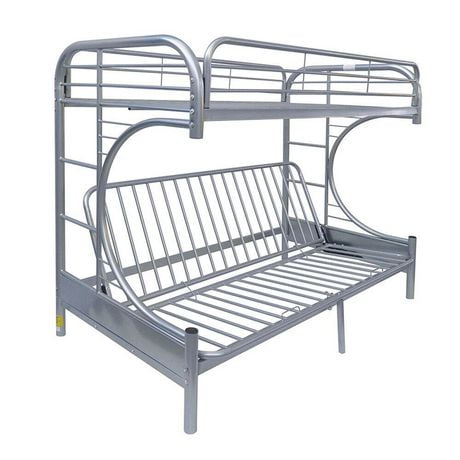 Click here for Acme Eclipse Twin Over Full Futon Bunk Bed In Silv... prices