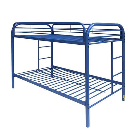 Click here for Acme Thomas Twin Over Twin Bunk Bed In Blue Blue T... prices