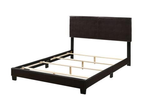 Click here for Acme Lien Queen Bed In Espresso Pu Brown Queen prices
