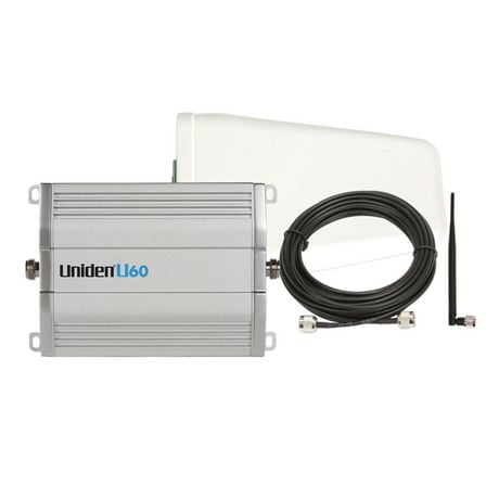 Uniden® U60 Cellular Signal Booster Kit with Outdoor Yagi 9 Directional ...