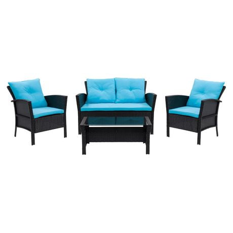 Click here for Corliving Cascade Black Resin Rattan Wicker Patio... prices