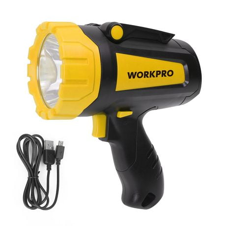 WorkPro 300-Lumen Rechargeable Lithium-Ion LED Spotlight | Walmart Canada