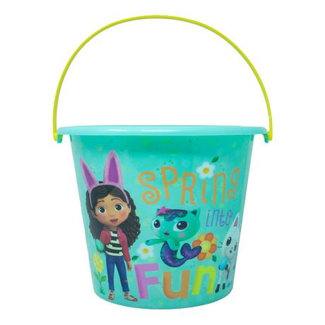 Gabby's Dollhouse Jumbo Plastic Bucket, GD JMB Plastic Bucket - Walmart.ca