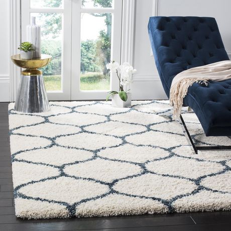 Click here for Safavieh Hudson Arline Geometric Shag Area Rug Ivo... prices