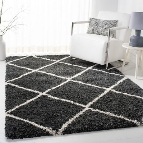 Click here for Safavieh Hudson Amias Geometric Shag Area Rug  Dar... prices