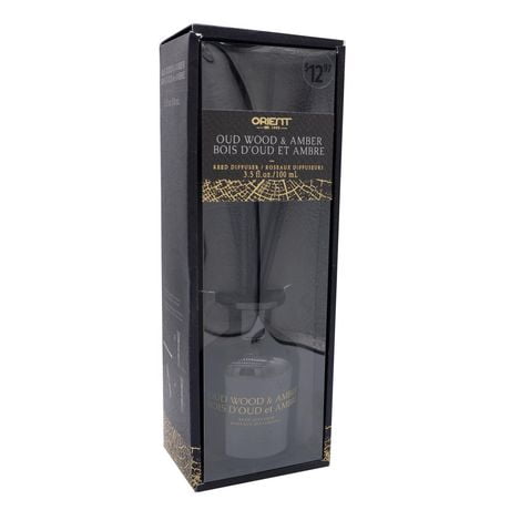 100ml OUD WOOD & AMBER reed diffuser | Walmart Canada