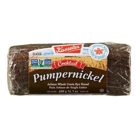 Kasseler Cocktail Pumpernickel Artisan Whole Grain Rye Bread | Walmart ...