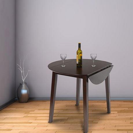 Click here for K-Living Helena Round Drop Down Table In Cuppucino... prices