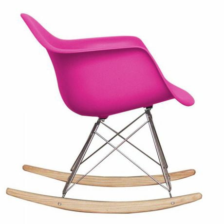 Heavenly Collection Hot Pink Plastic Rocker Chairs | Walmart Canada