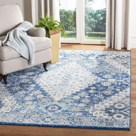 Click here for Safavieh Madison Sophie Geometric Area Rug Navy /... prices