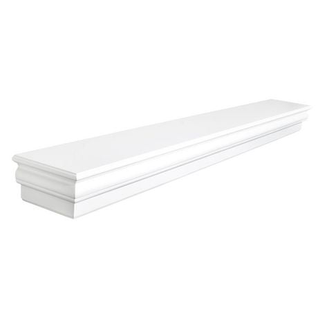 Click here for Elements Montego 60 Mantel Shelf White 60 prices