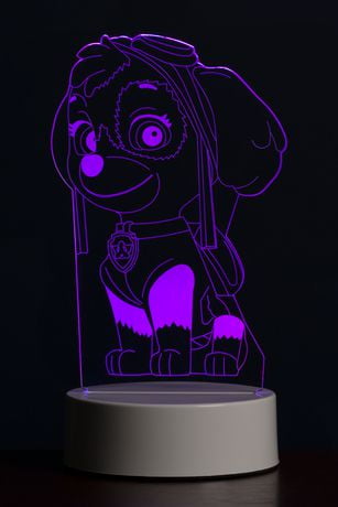 PAW Patrol LED Night Light Gift Pack - Chase, Marshall And Skye ...