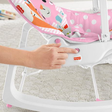 Fisher-Price Infant-to-Toddler Rocker – Pink Critters | Walmart Canada