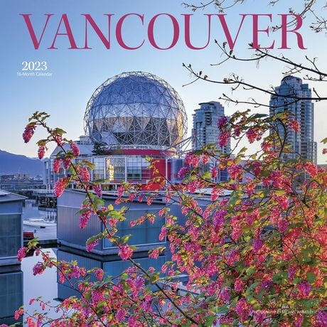 Vancouver | 2023 12x24 Inch Square Wall Calendar | Walmart Canada