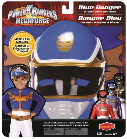 Power Rangers Megaforce Dress Up - Blue Ranger - Walmart.ca