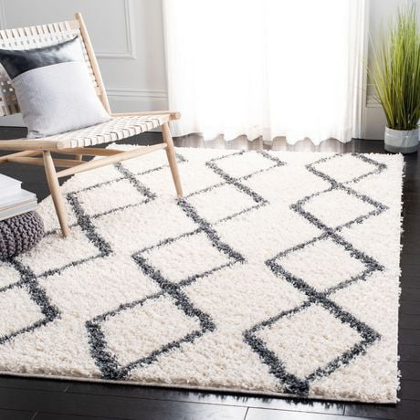 Click here for Safavieh Venus Nanda Geometric Shag Area Rug Ivory... prices