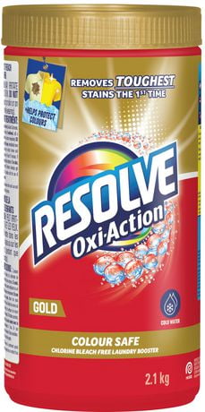 RESOLVE In Wash Powder - GOLD Oxi-Action, 2.1kg - Walmart.ca