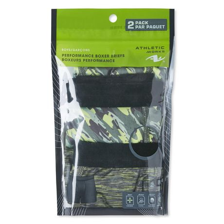 Click here for Athletic Works Boys Performance Boxer Briefs 2-Pac... prices