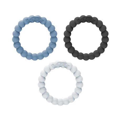 Dr. Brown’s™ Flexees™ Beaded Teether Rings 3 pack - Walmart.ca