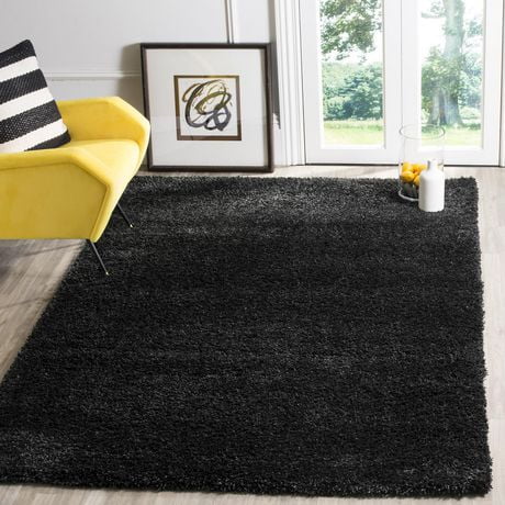 Click here for Safavieh California Solid Plush Shag Area Rug Blac... prices