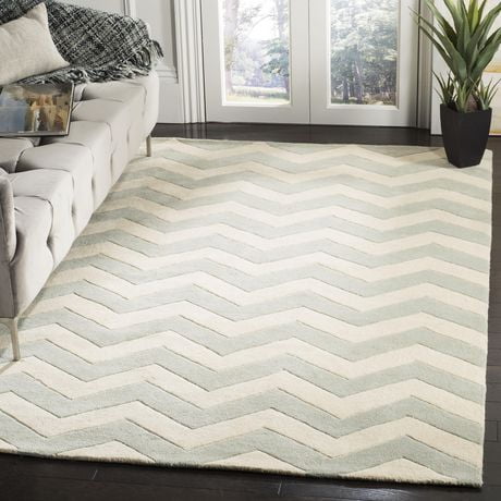 Click here for Safavieh Chatham Jake Zigzag Stripes Area Rug Grey... prices