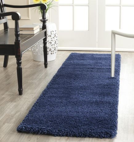 Click here for Safavieh Milan Harlow Solid Shag Area Rug Navy 2 F... prices